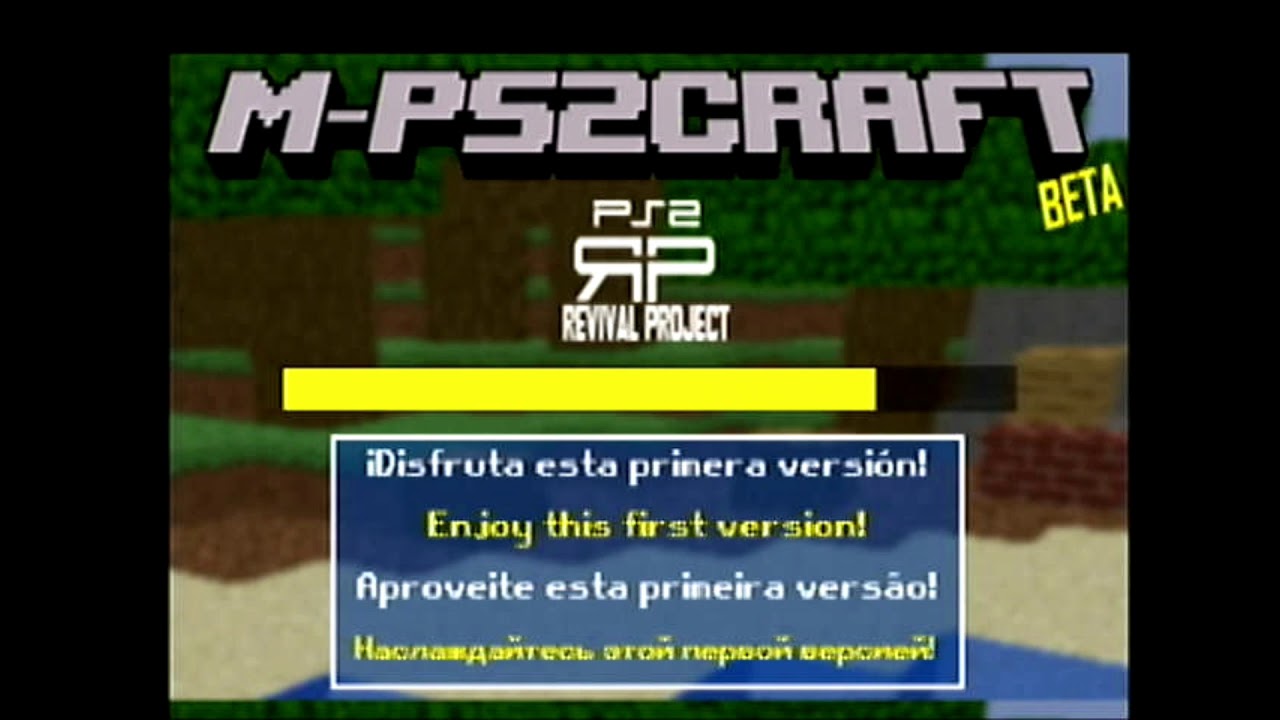 MINECRAFT de PS2!!!(M-PS2CRAFT)!!! - YouTube