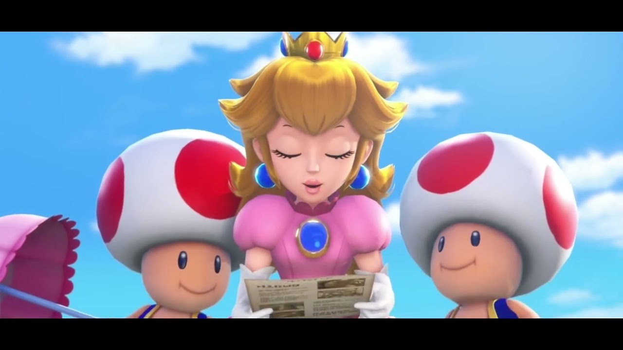 Princess Peach Showtime - Opening Cutscene Clip, but with All Star by ...