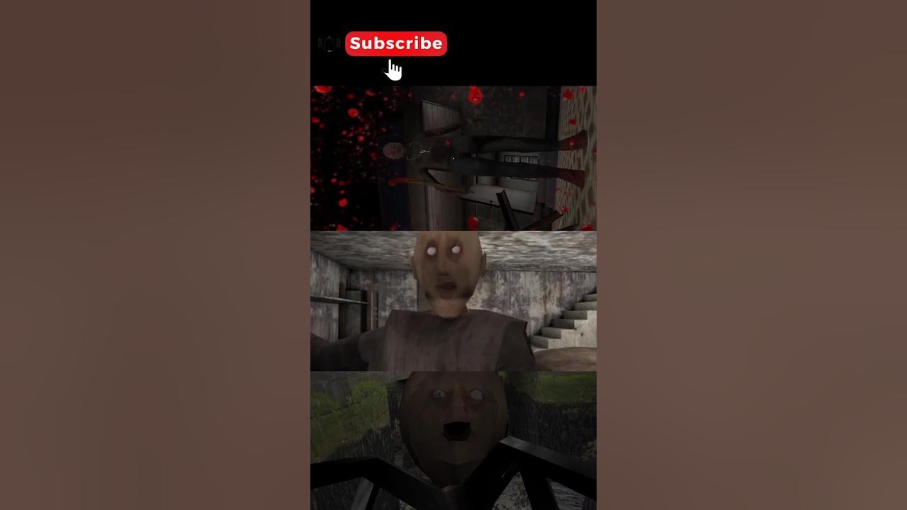 grandpa vs Granny in grandpa vs angelene in grandpa jumpscare Battle #shorts #granny - YouTube