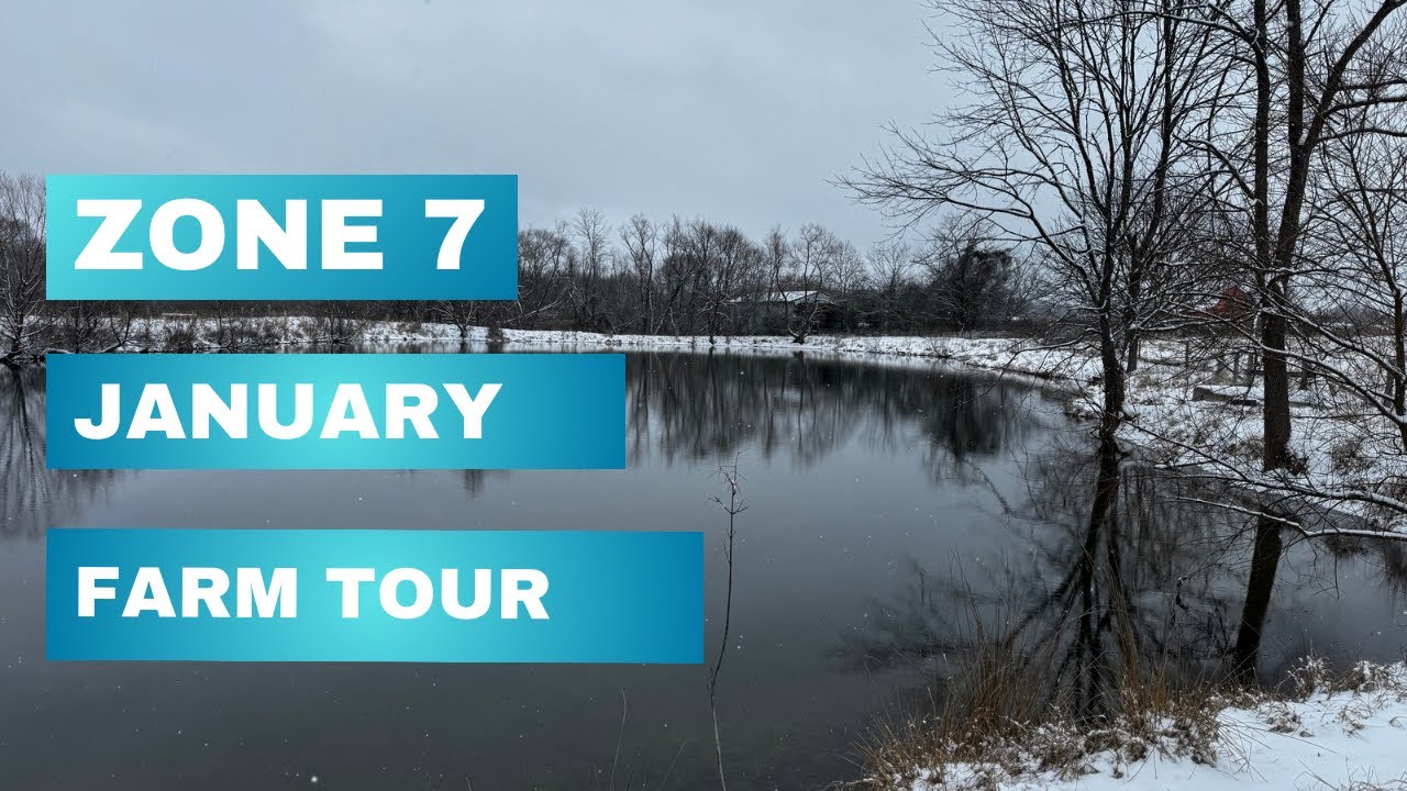 January Farm Tour | Garden Plans, New Orchard & Goats! - YouTube