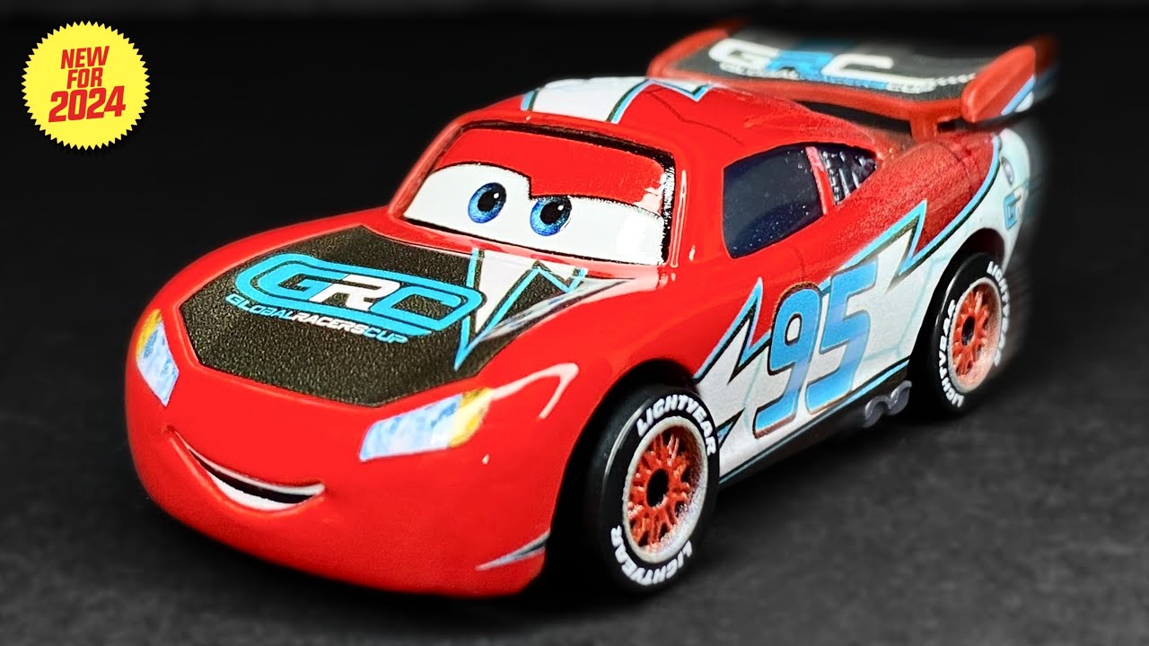 Mattel GRC Lightning McQueen 2024 Global Racers Cup Disney Pixar Cars ...
