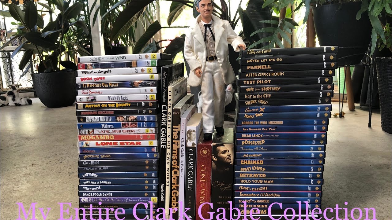 My Entire Clark Gable Collection - YouTube