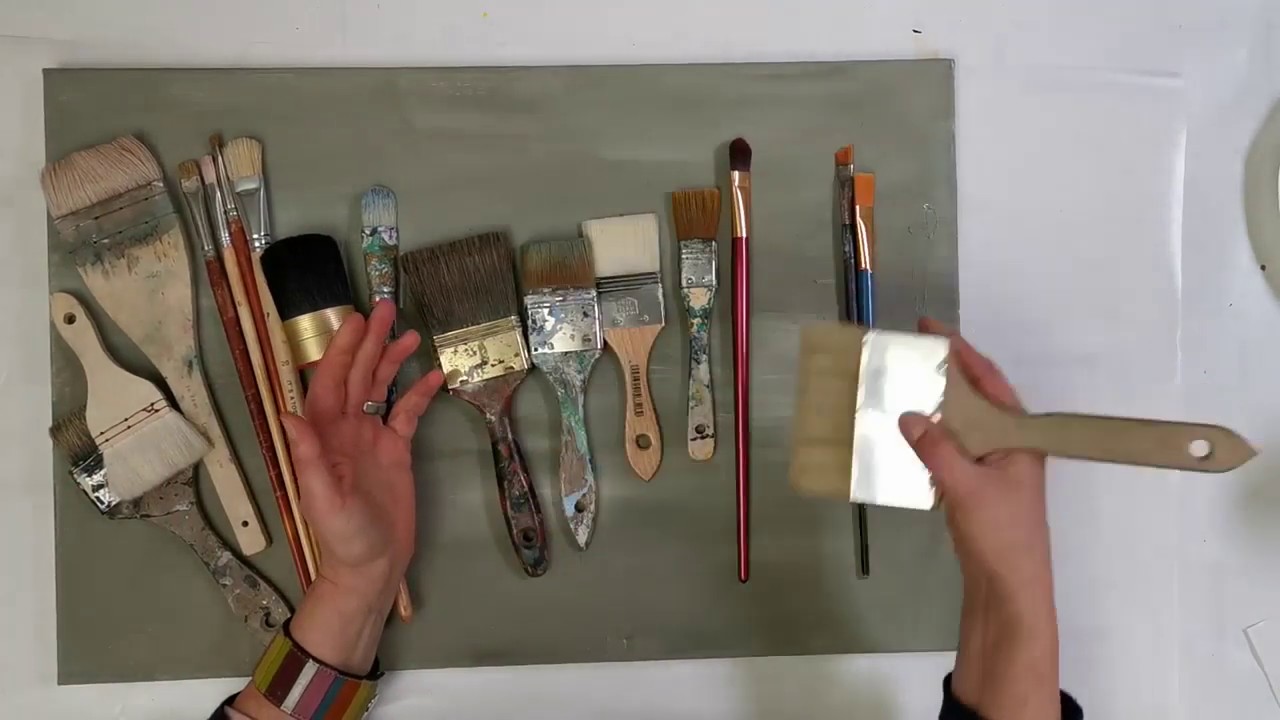 Pinsel für Malen mit Acryl - Was brauchst Du zum Start mit Acrylfarben ...