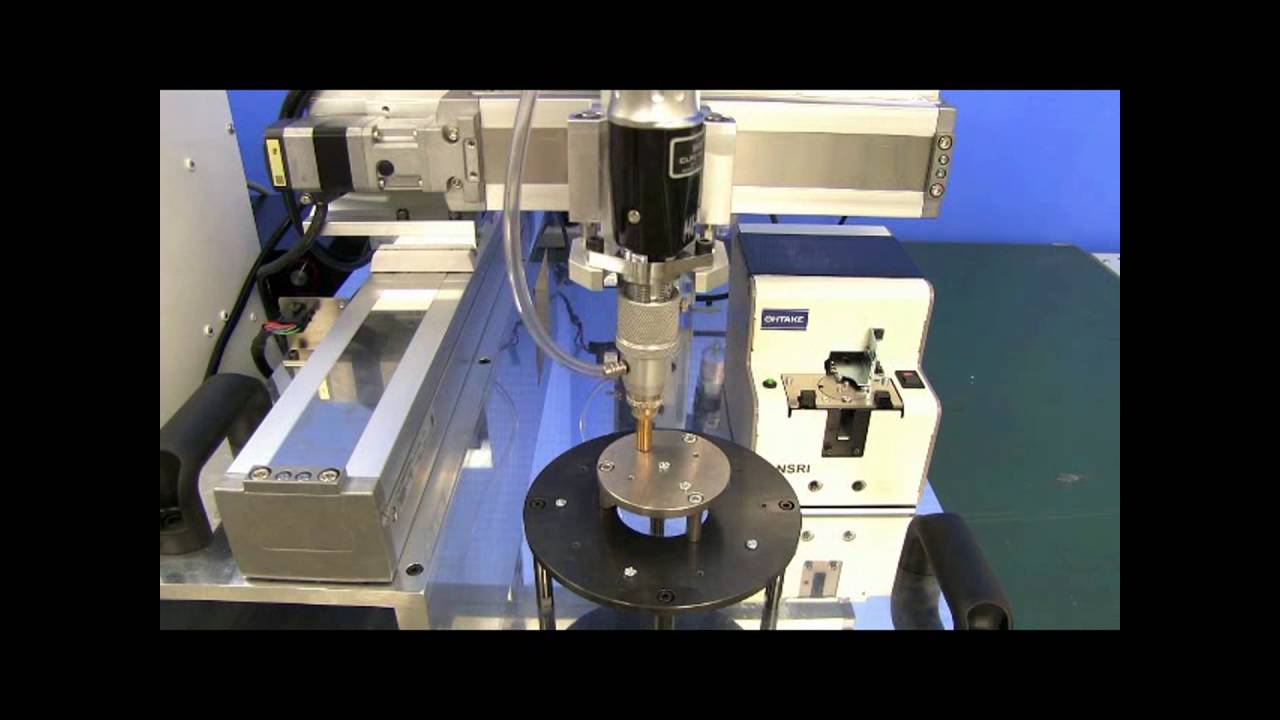 [Cartesian Robots] JC-3 Series Screw Tightening - YouTube
