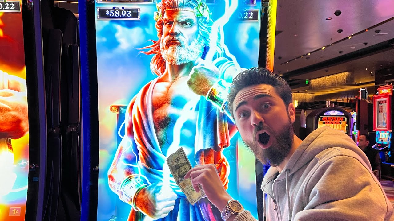 Getting a POWERFUL Bonus on this Zeus Unleashed Power Up Slot! - YouTube