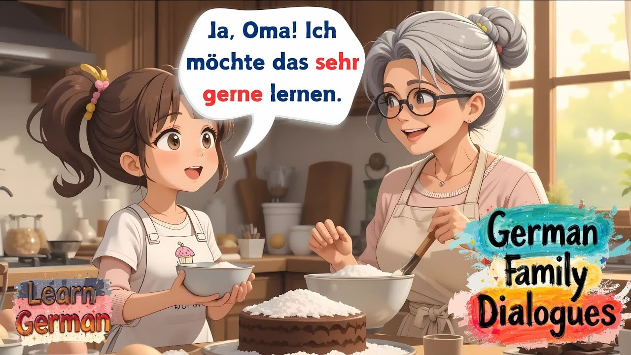 Essential German Family Dialogues | 6 Beginner Conversations 👨‍👩‍👧‍👦💭 ...