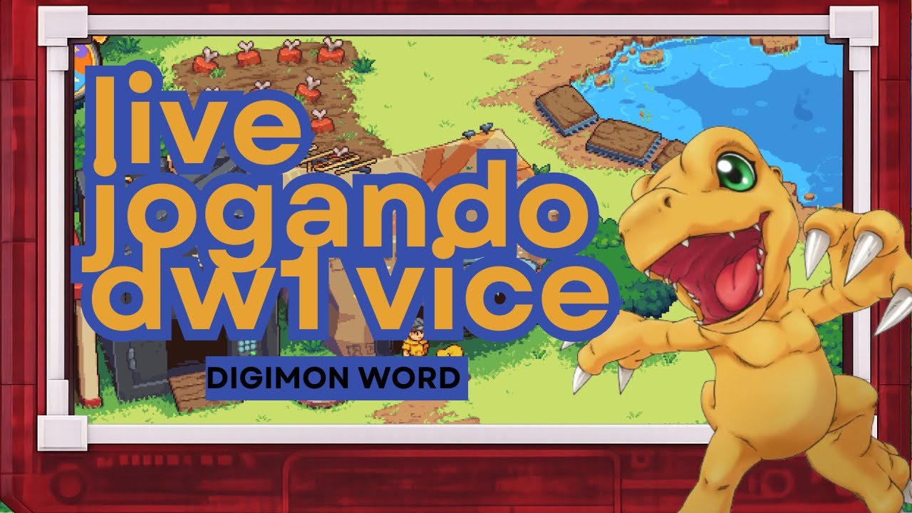 jogando digimon world vice! vem pra live - YouTube