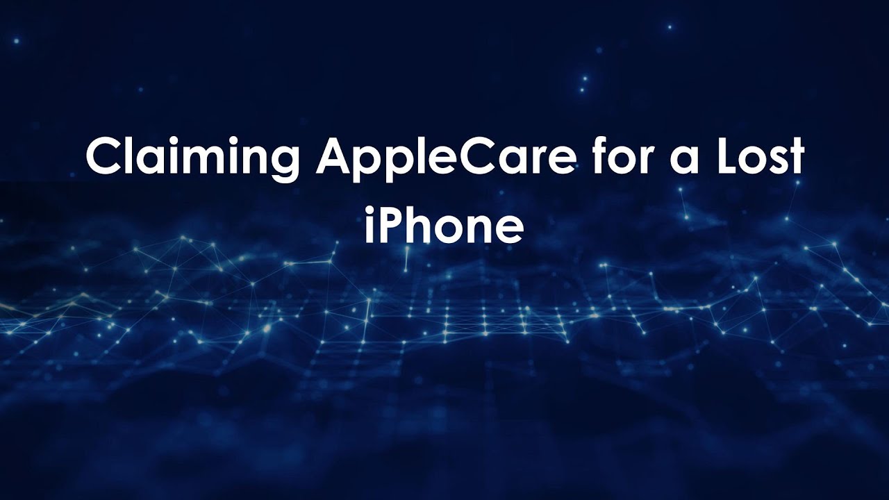Claiming AppleCare for a Lost iPhone - YouTube