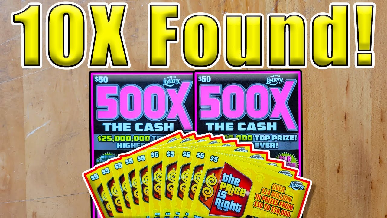 10X MULTIPLIER FOUND WITH BACK 2 BACK WINS!! 500X The Cash Florida # ...