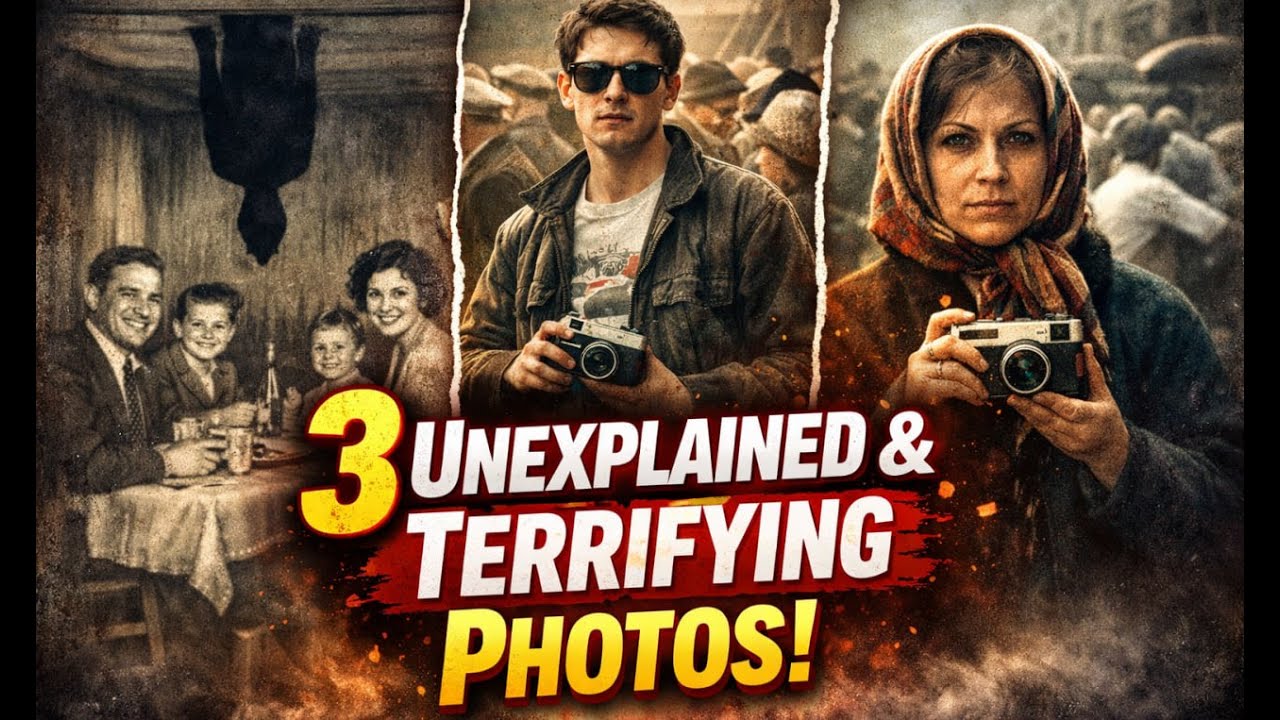 3 Unexplained Photos That Will Haunt Your Mind - YouTube