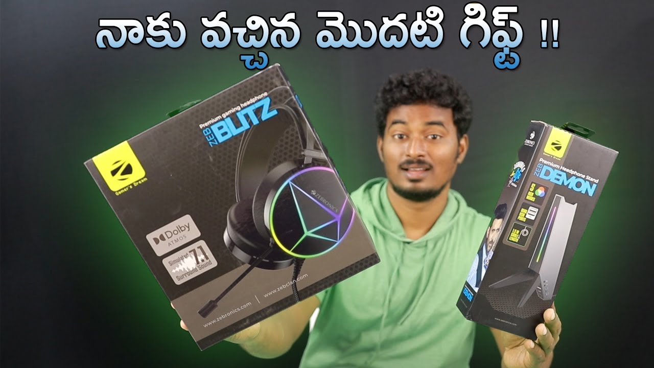 SUPERR 😻 😻... Amazing Gift From " ZEBRONICS " | ZEB BLITZ Gaming ...