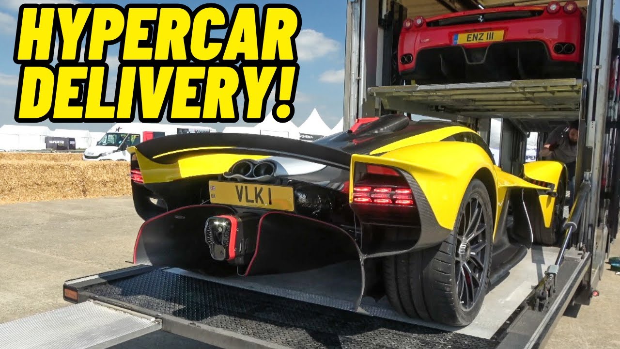 HYPERCAR DELIVERY! The World's Best Cars arriving at SupercarFest - YouTube