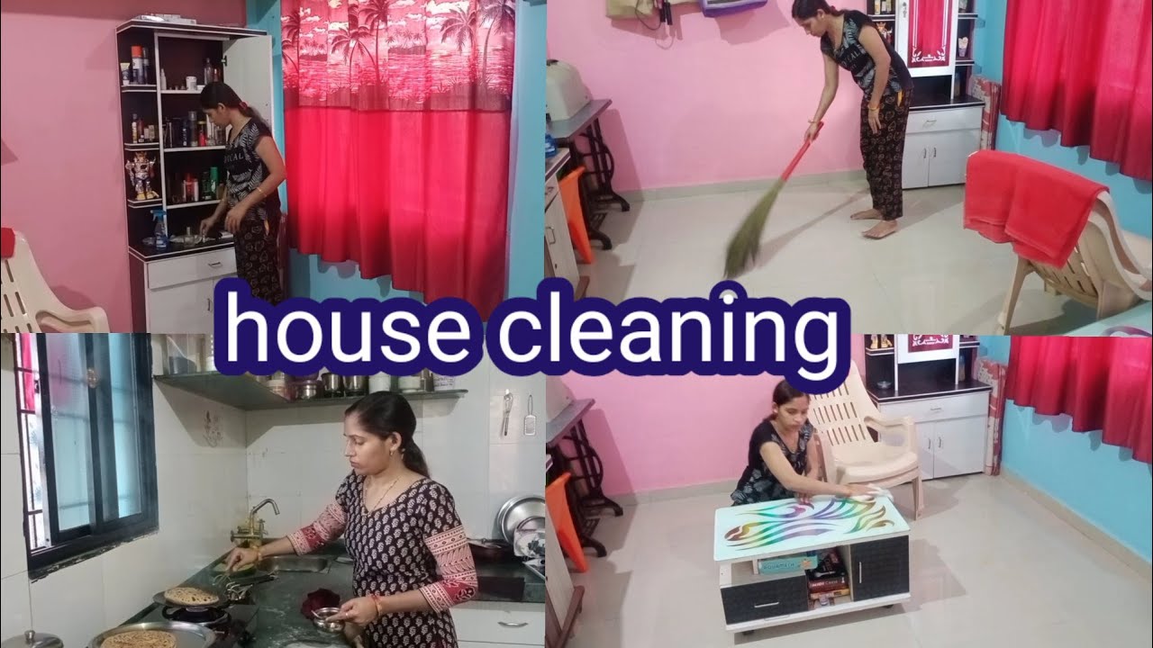 🏠House Cleaning Routine Vlog / 🤗पुरे घर की deep cleaning कर दिया 🤷‍♀️ ...