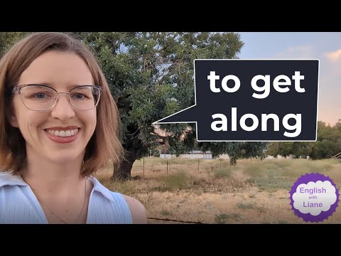 Phrasal Verb - to get along