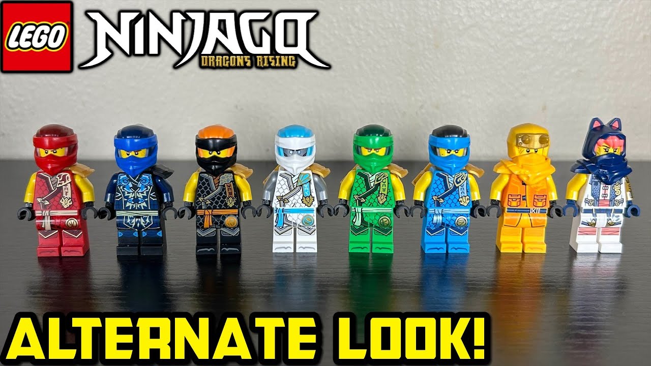 PART 1 Hoods on PART 2 Bodies! 🐉 Ninjago Dragons Rising SEASON 2 Source ...