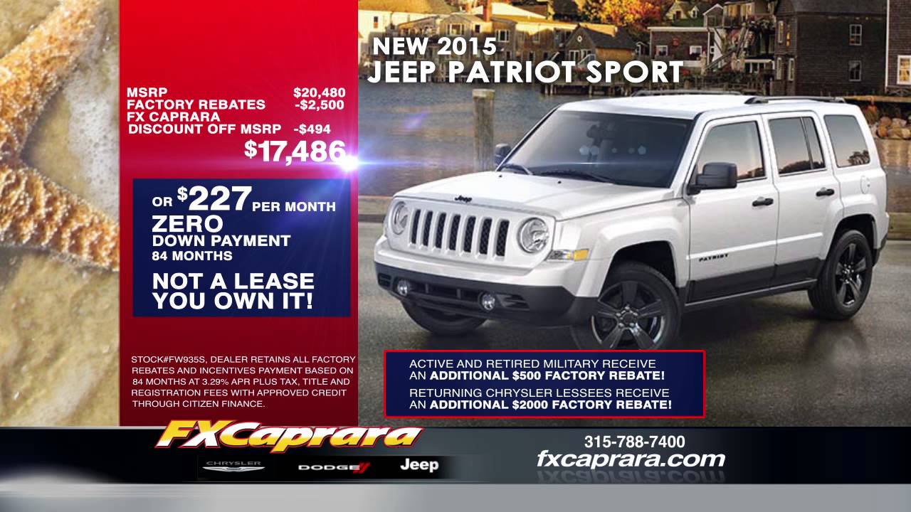 FX Caprara Auto Sales – “ The FX Summer of Savings" (5/2015) - YouTube
