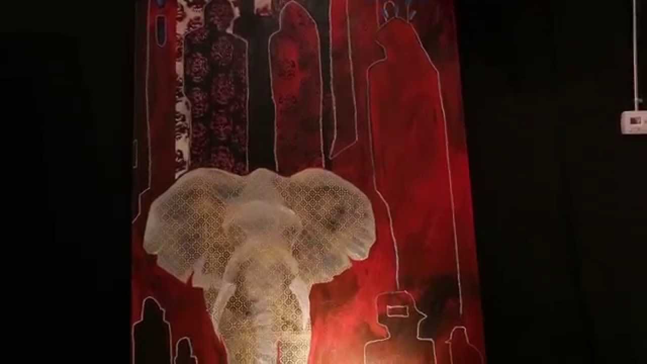 "Suspended Pillars" Gus Harper Art Show - YouTube