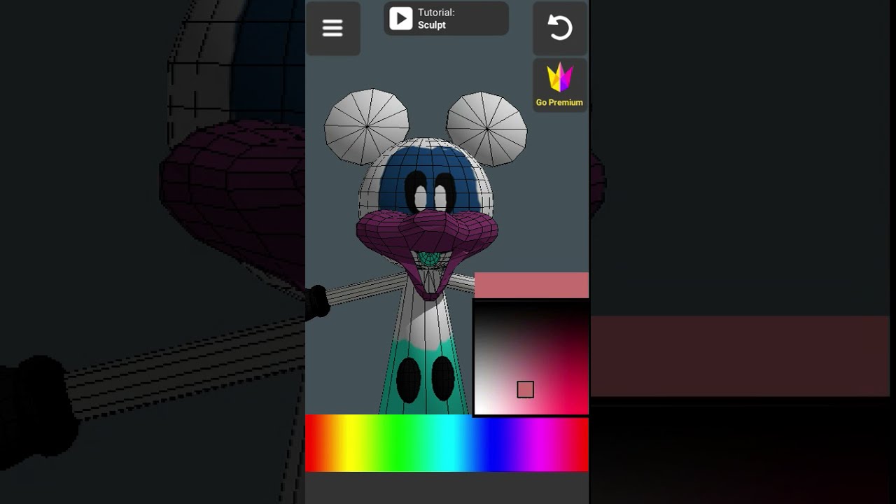 Transforming Pn Mickey Into Nightmare Pn Mickey. - YouTube