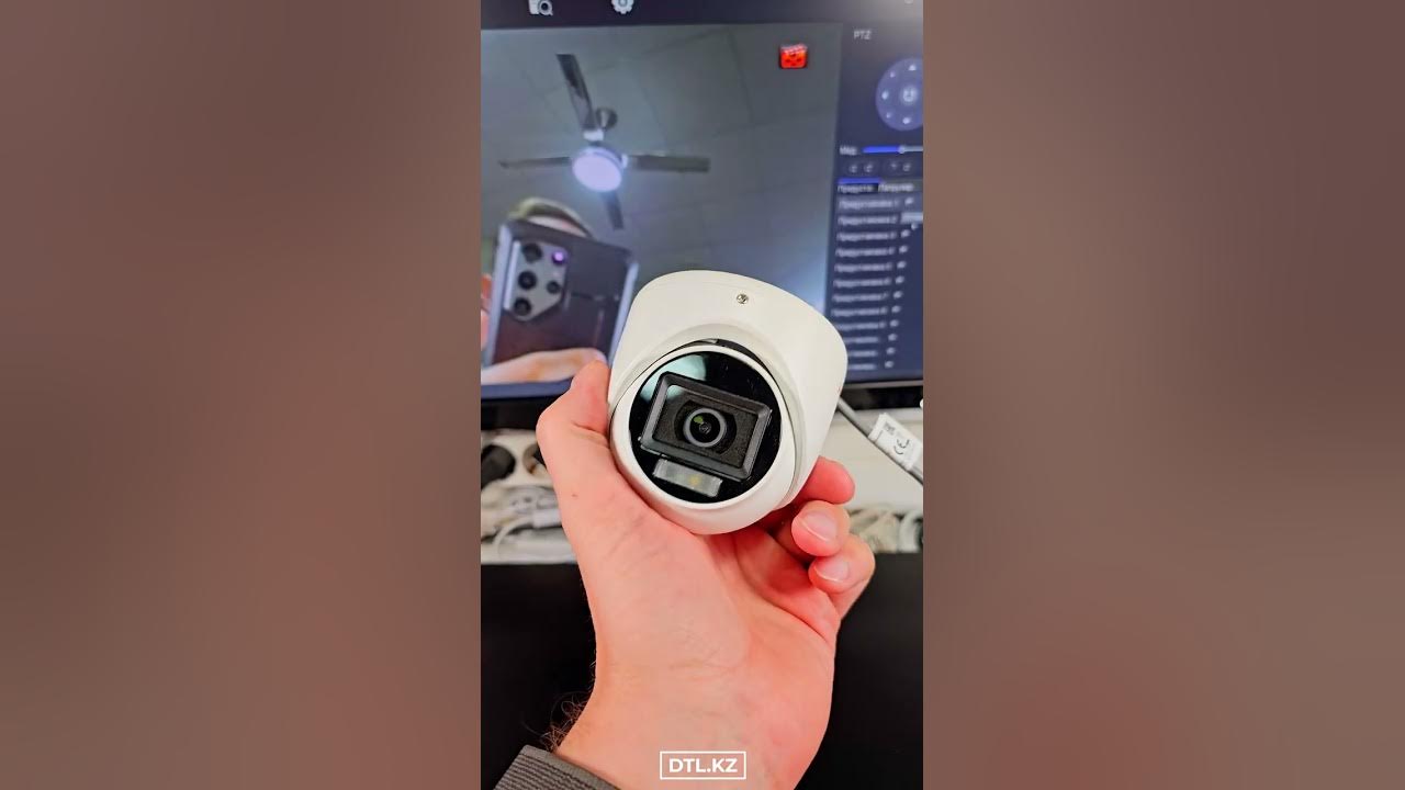 HiWatch DS-T203A(B) - купольная всепогодная камера с микрофоном- 2 Мп ...