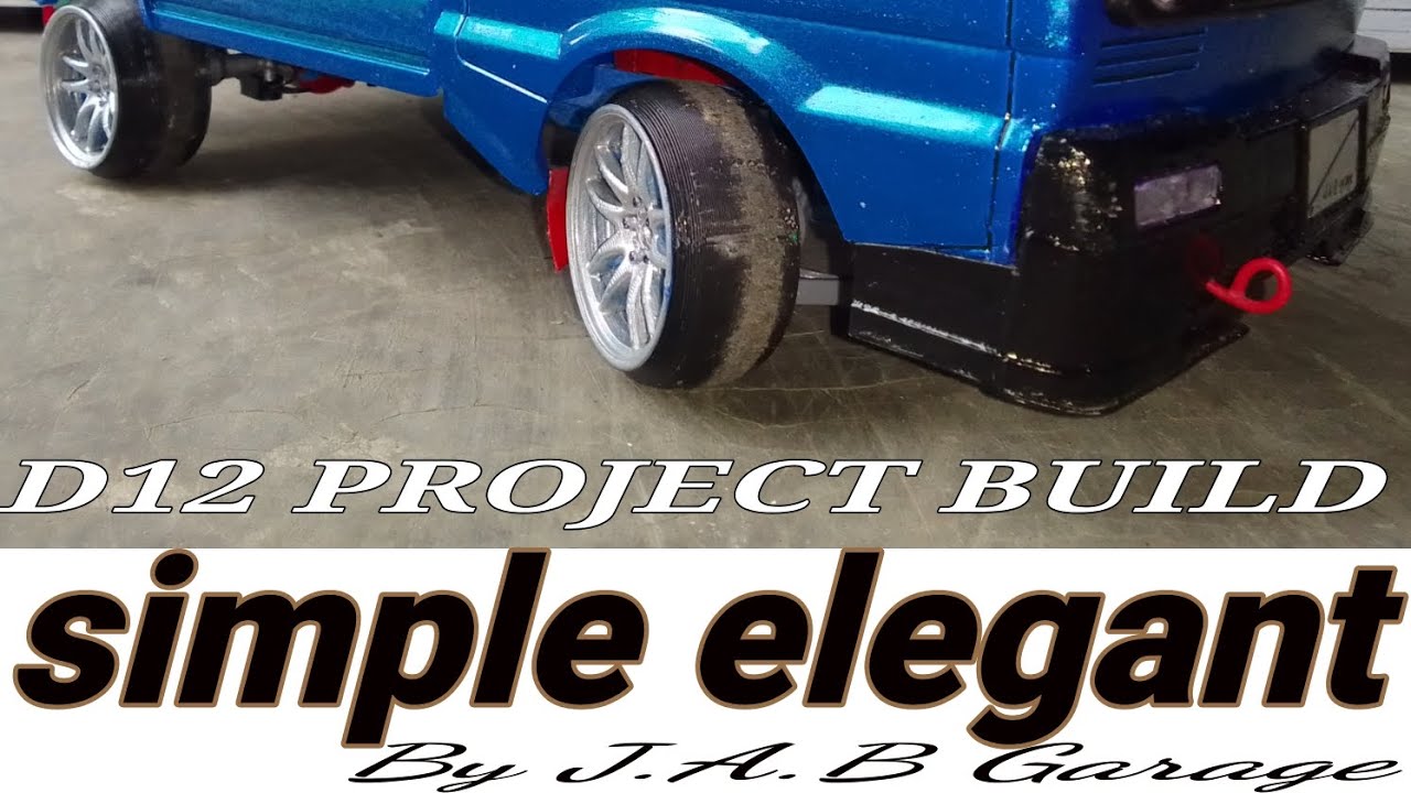 TERUNGKAP!! WPL D12 MODIFIED BUDGET BUILD dari bahan abandoned jadi ...