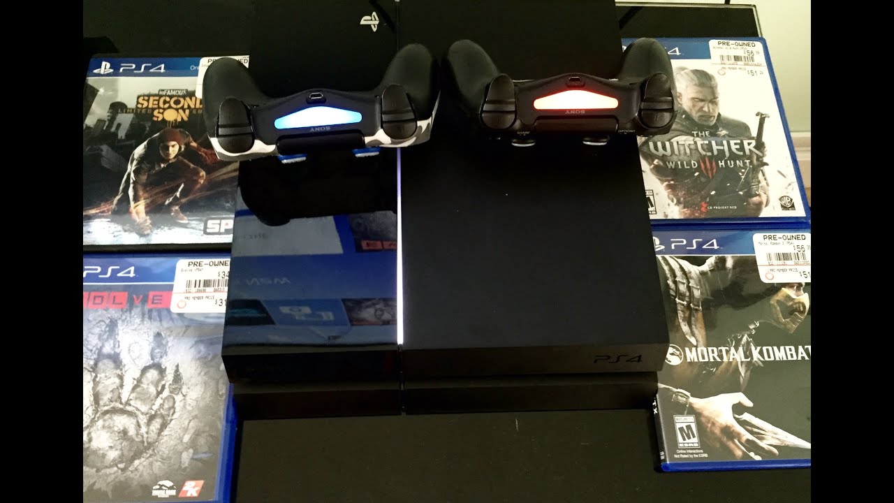 Ps4 Unboxing & Setup - YouTube