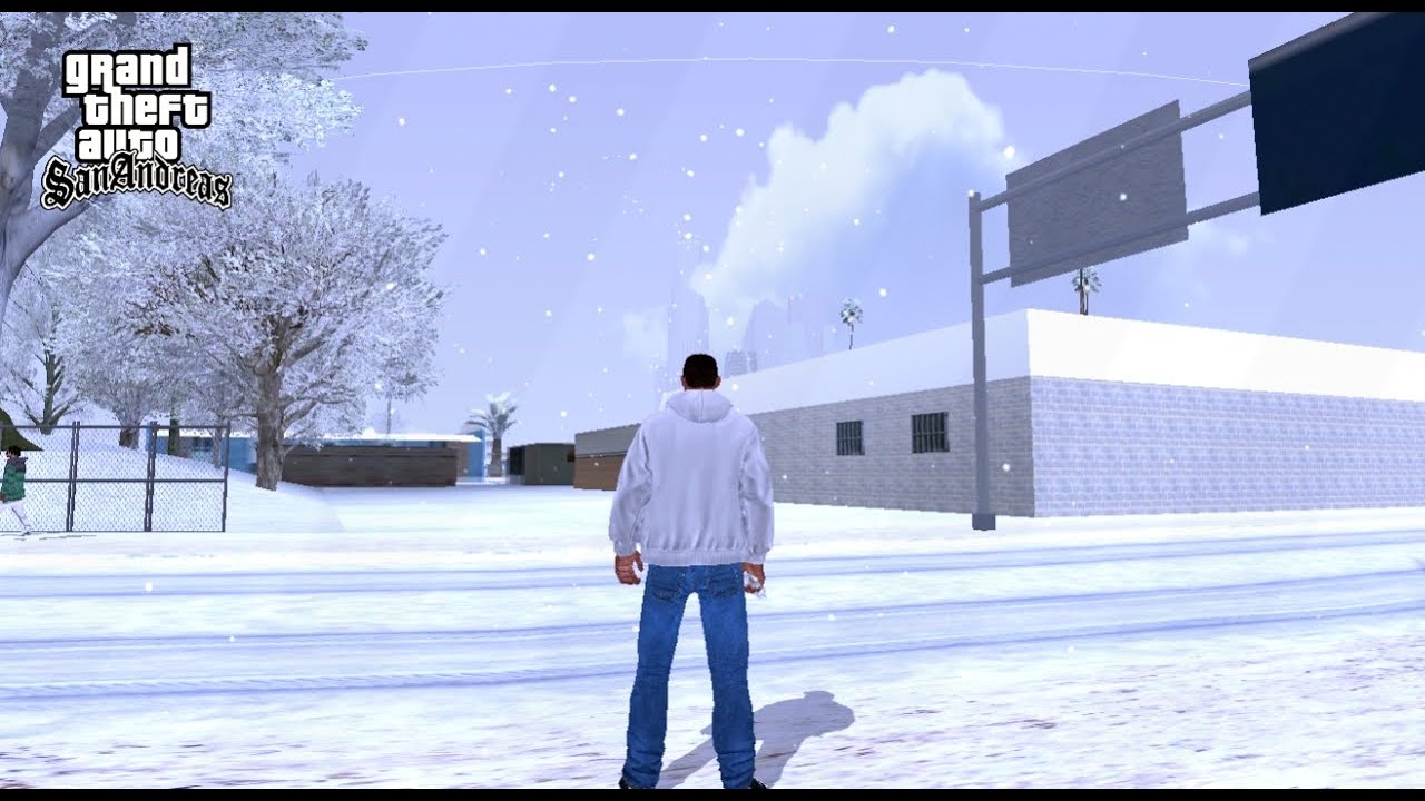 MODPACK WINTER HD REALISTIC - GTA SA ANDROID WINTER EDITON - YouTube