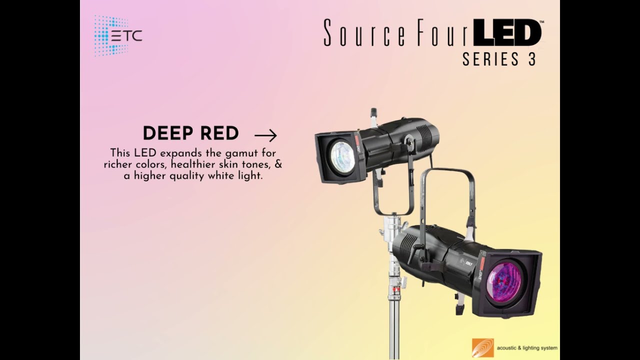 ETC Source 4 LED series 3 - YouTube