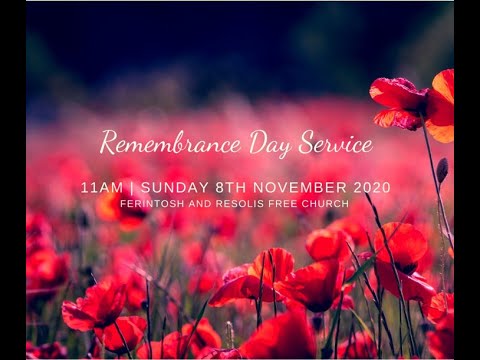 Sunday 8 November 2020 Morning Rev Calum Ian Macleod - YouTube