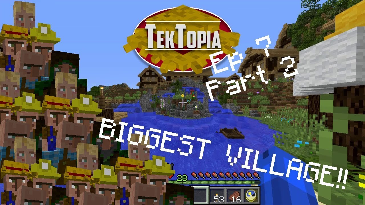 Tektopia Episode 7 - ""Last Day on the Server!" PART 2 - YouTube