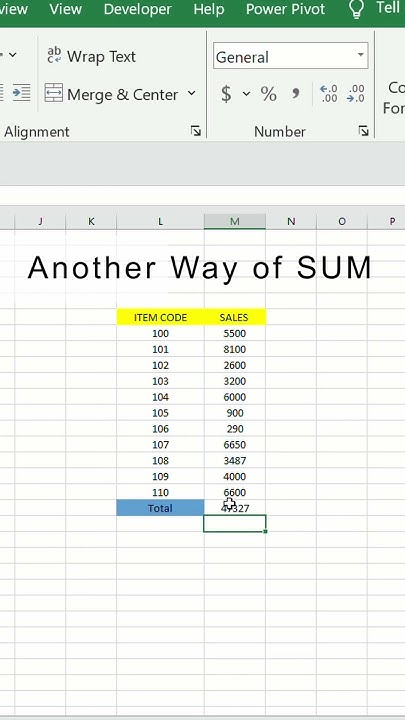 Excel Sum Function Excel Tips And Tricks Excel Youtubeshorts Excelfunctions Sumfunction