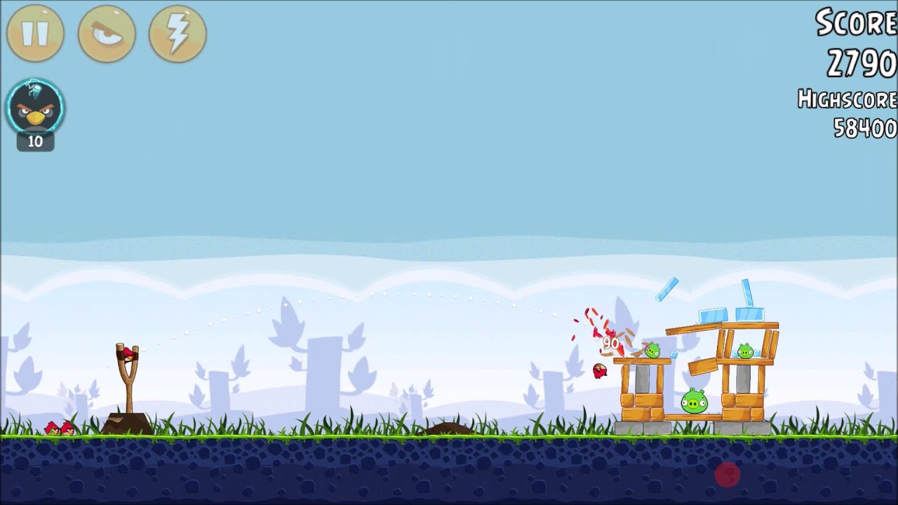 Angry Birds Level 9 Episode 1 (HD) 3 Stars - YouTube