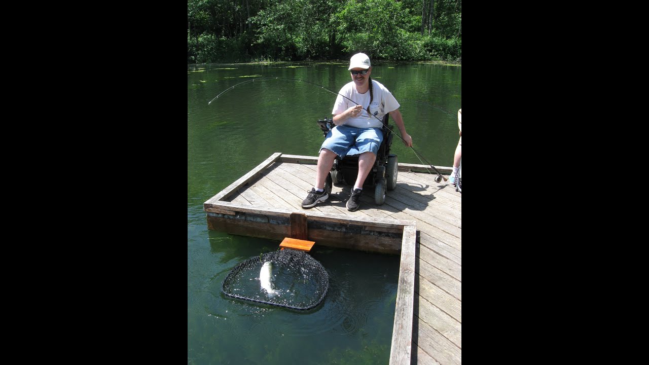 Big Trout Private Lakes (Wheelchair access) - YouTube