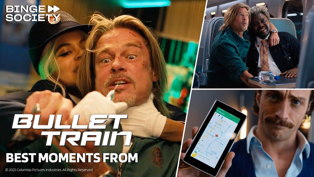 Best moments in Bullet Train - YouTube