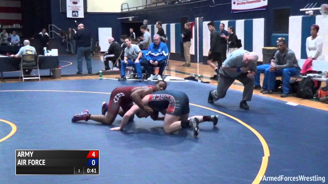 70 kg - Isaac Dukes (Army) vs. Brandon Mueller (Air Force) - YouTube