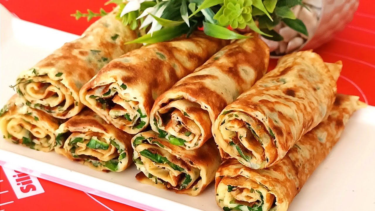 🤚Kahvaltıya Nefis Ve Kolay Bir Tarif Arıyorsan🥇Kaygana Tarifi/ Krep ...