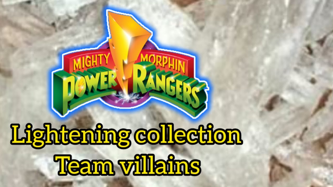 Power Rangers Lightning Collection Team Villains - YouTube