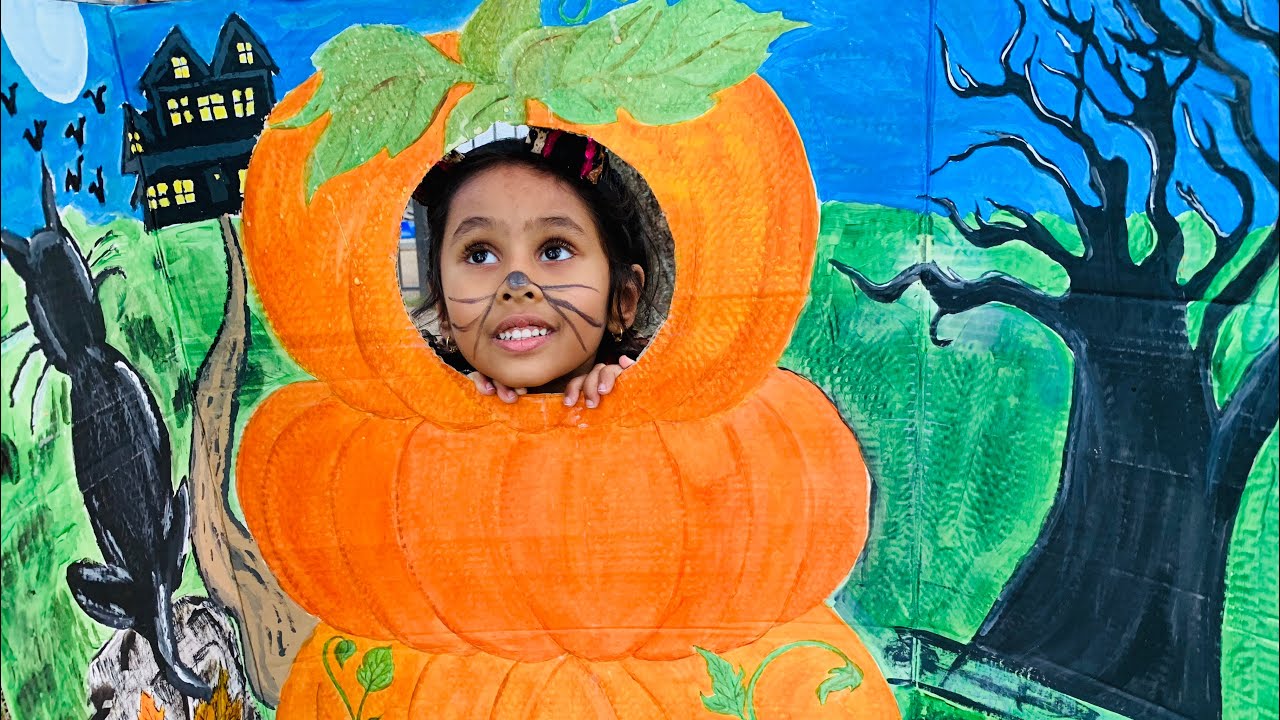 🎃 Five Little Pumpkins Sitting On a Gate - happy Halloween nursery ...