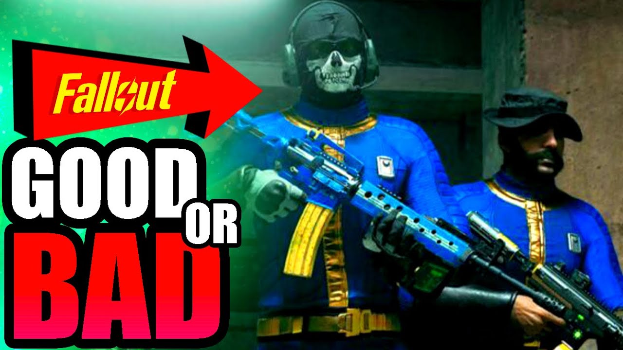 Call of Duty x Fallout Bundle Review! Pay to Win Cosmetics!? (Modern ...