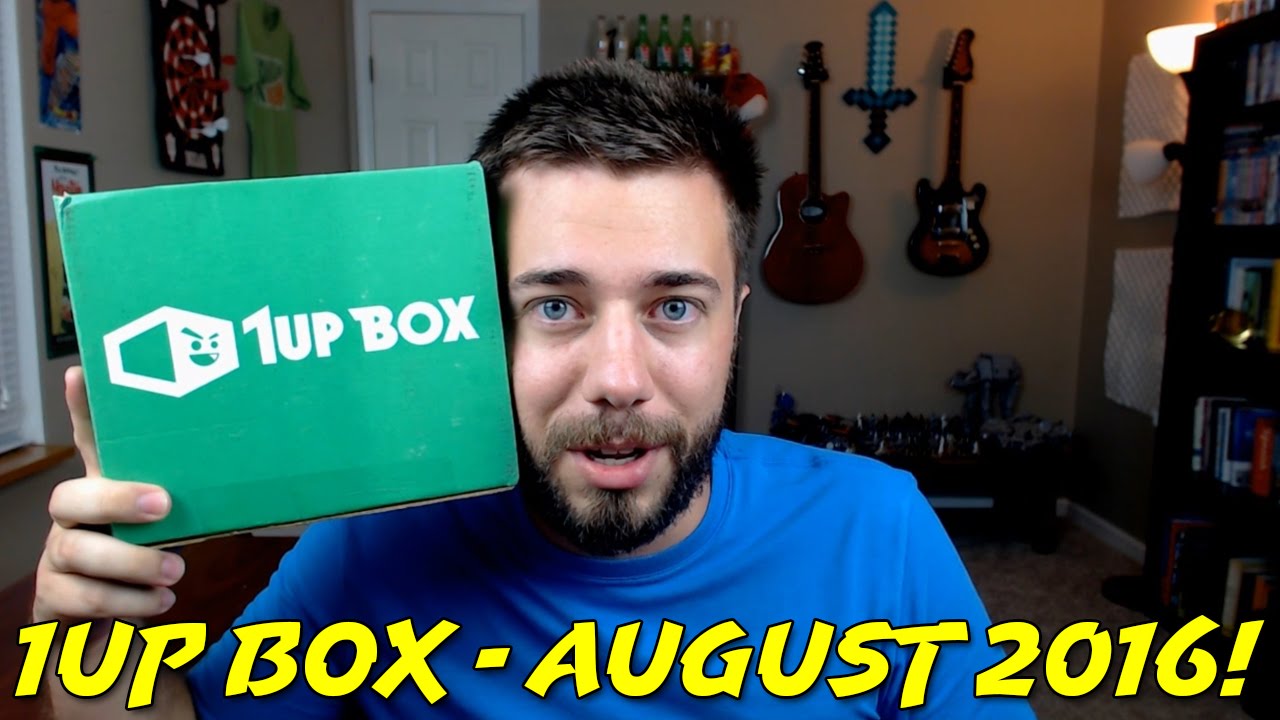 My First 1Up Box! Box Theme: Speed | August 2016 - YouTube