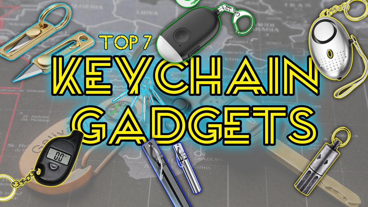 Top 7 keychain gadgets! ....can make your Life easy - YouTube