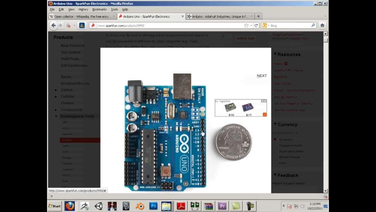 Arduino and Xbee wireless setup (Video 1) - YouTube