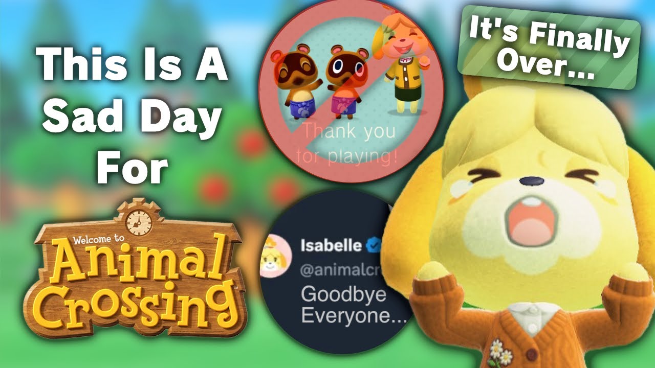 This is a Sad Day For Animal Crossing Players - YouTube