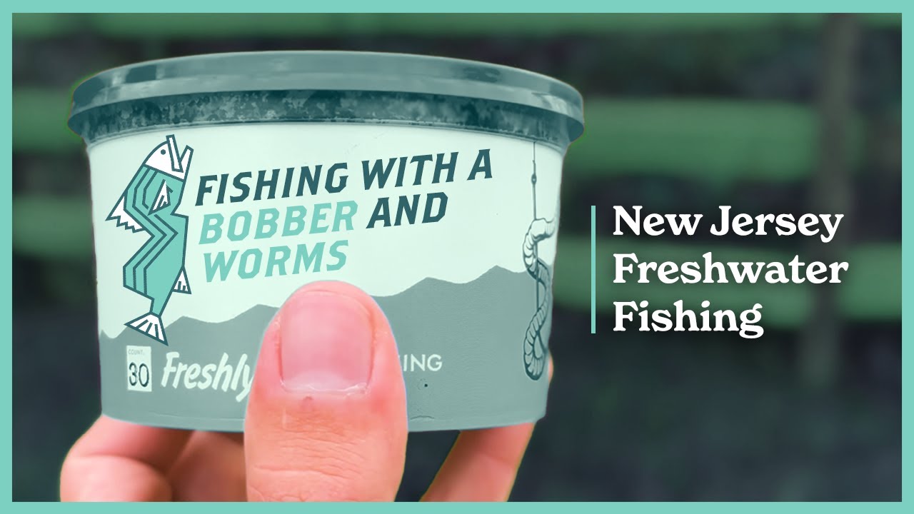 Relaxing Fishing With a Bobber and Worms | NJ Freshwater Fishing - YouTube