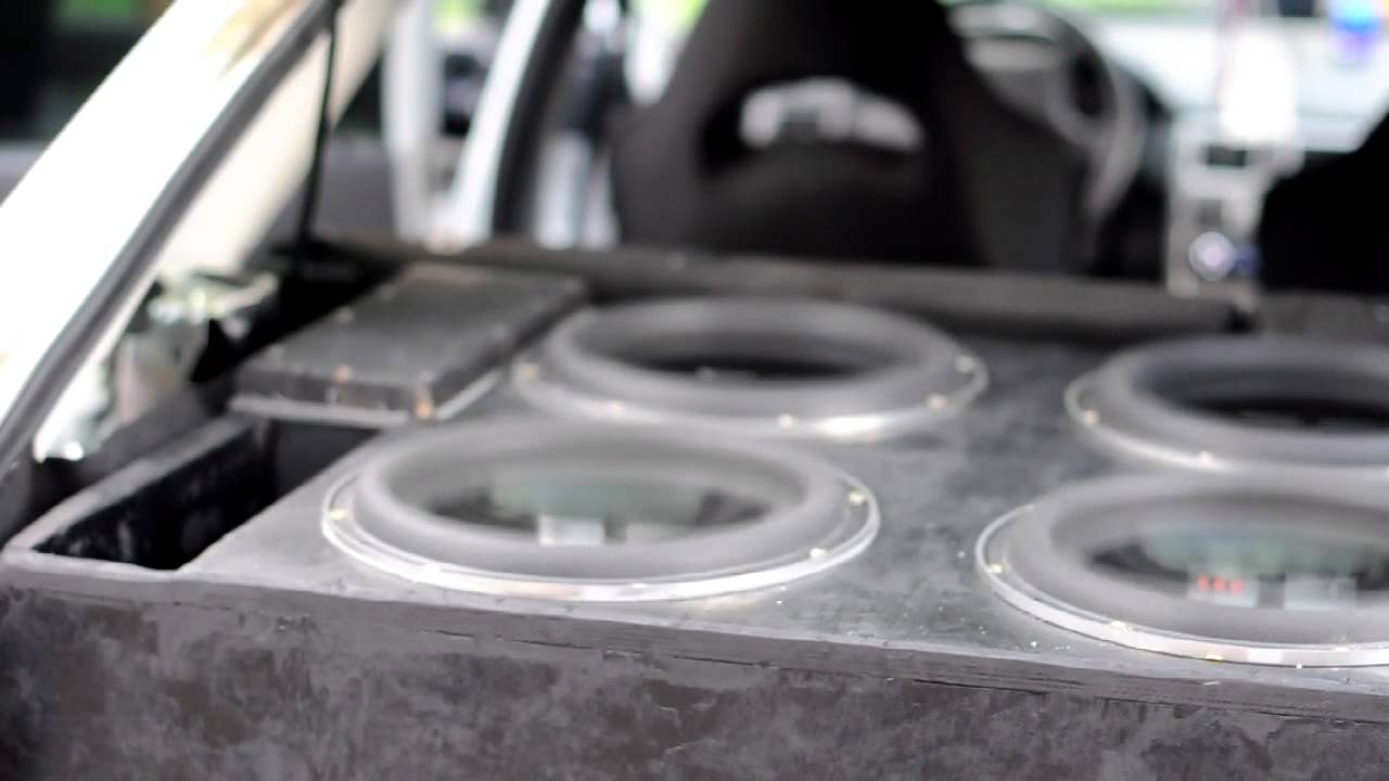 power bass 3xl 12 x4 на пол федора :) - YouTube