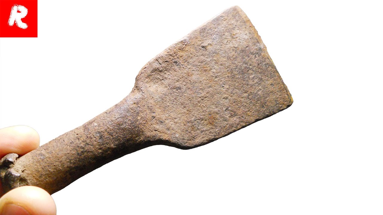 Very Old Rusty Chisel - Restoration - YouTube