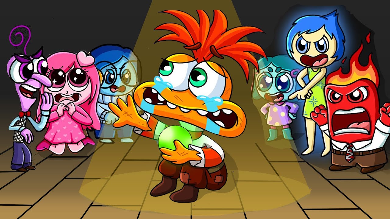 ANXIETY IS NOT A MONSTER | Inside Out 2 Cartoon Animation - YouTube