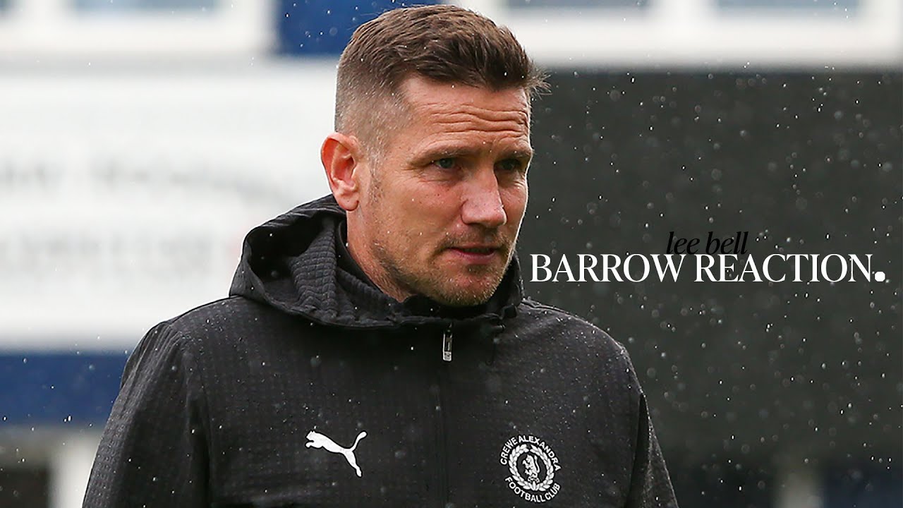 BARROW REACTION | Lee Bell's Assessment Of Barrow Result - YouTube