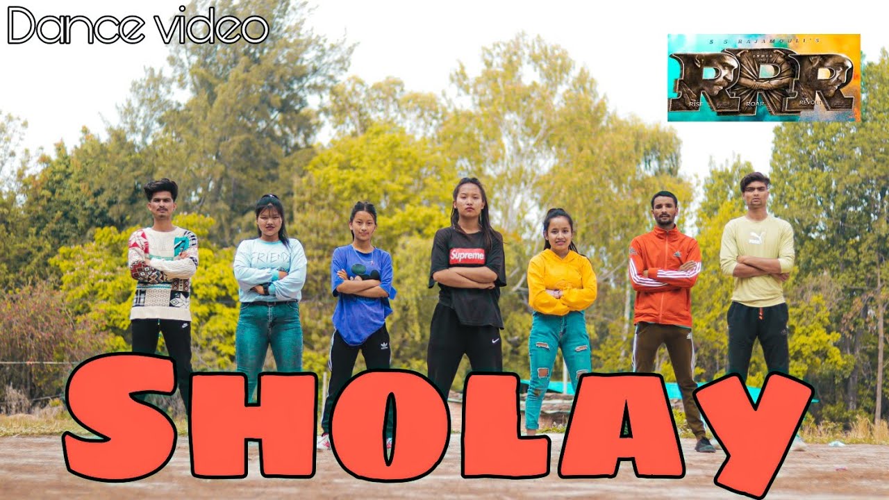 Sholay -RRR- Dance video By Crazy Squad Crew - YouTube