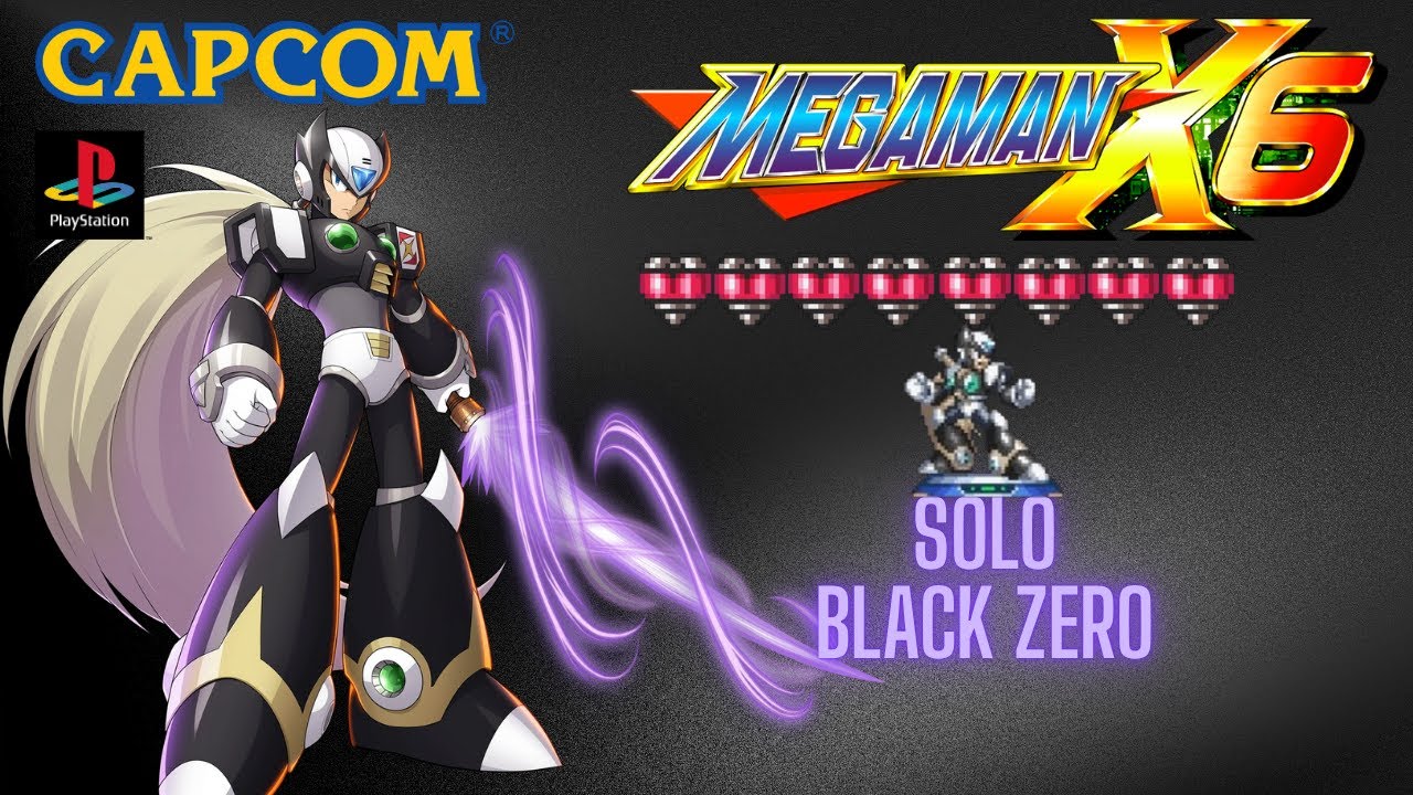 Mega Man X6 (PS1) Solo Black Zero Gameplay Completo En Español - YouTube