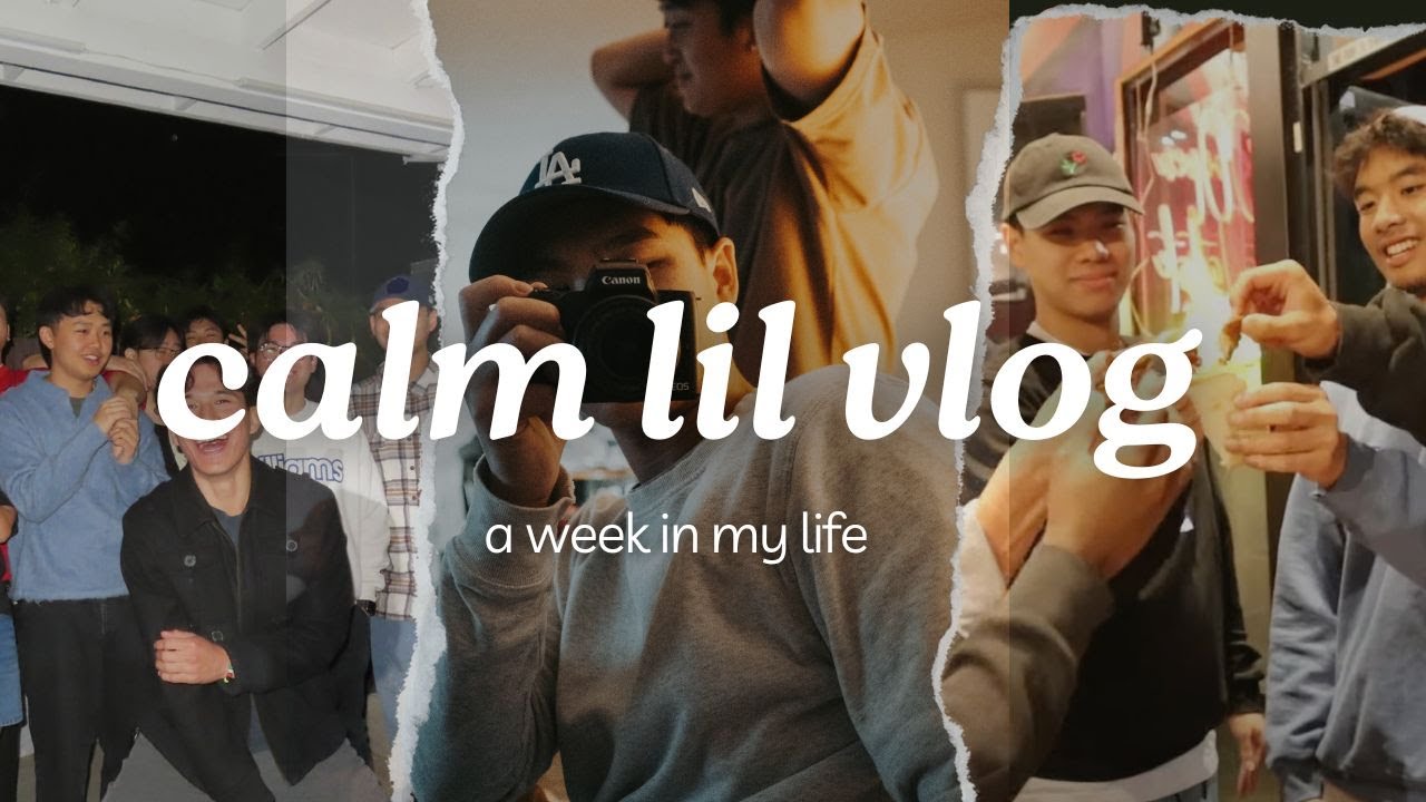 calm lil vlog | friend's birthday, playing soccer, eating the hottest ...